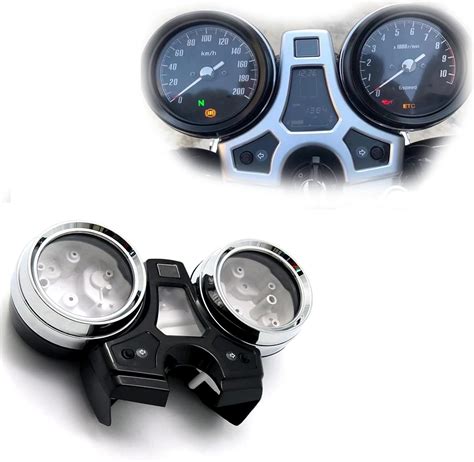 Amazon fr Moto Compteur De Vitesse Horloge Instrument Boîtier Jauges