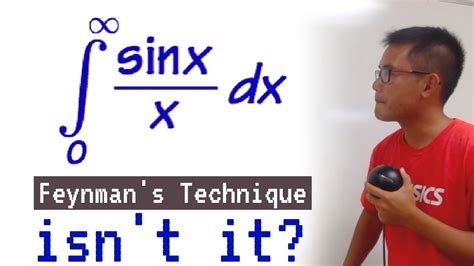 integral of sin x x from 0 to inf by feynman s technique youtube