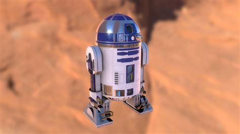 R2 D2 Droid From Star Wars Buy Royalty Free 3D Model By David Henson