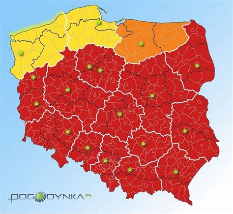 Upał nie odpuszcza Trzeci stopień ostrzeżenia dla województwa