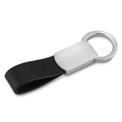 Chaveiro Metal e Couro Sintético Personalizado Chaveiros em Couro
