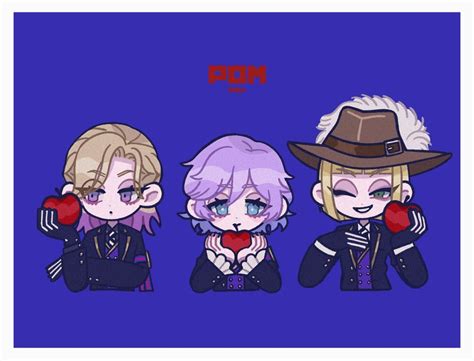 Vil Schoenheit Epel Felmier And Rook Hunt Twisted Wonderland Drawn