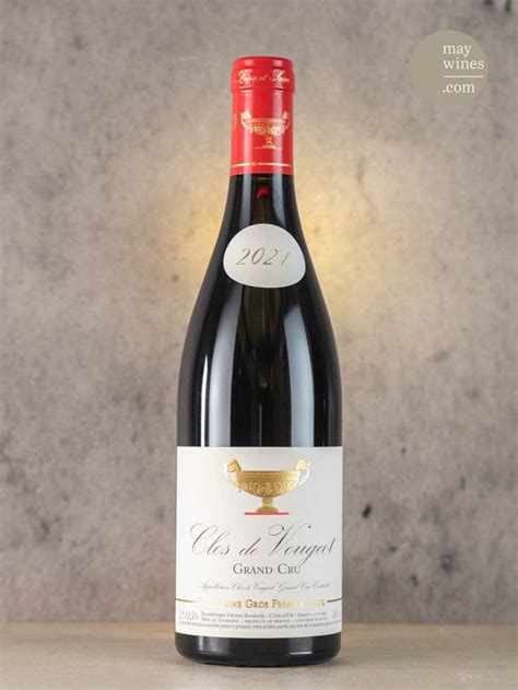 2021 Clos de Vougeot Grand Cru Domaine Gros Frère et Soeur May Wines