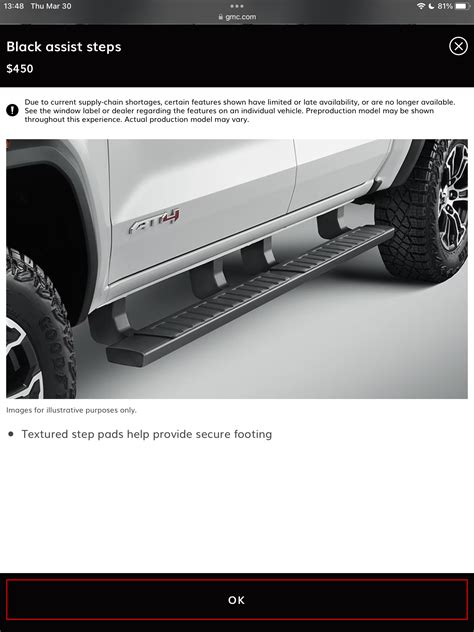 AT4X Assist Steps Chevy Colorado GMC Canyon