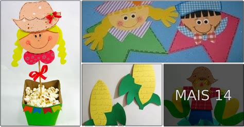 Moldes para Festa Junina em EVA SÓ ESCOLA