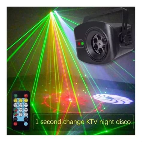 Láser Dj Luces Fiesta Estroboscópica Proyector Audioritmicas Cuotas