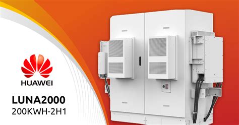 Batería Luna2000 200kWh 2H1 de Huawei