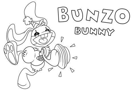 Bunzo Bunny Coloring Pages Coloring Pages