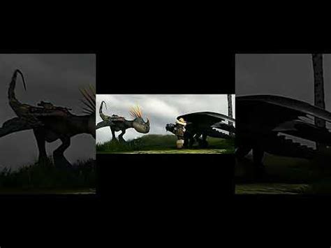Just Toothless And Stormfly Playing Together Awh Httyd Toothless