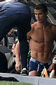 Cristiano Ronaldo Strips Down To His Underwear During Soccer Match