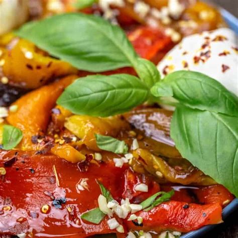 Italian Stuffed Peppers The Mediterranean Dish