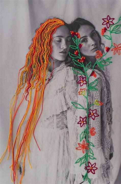 Embroidered Photo Art Inspiration