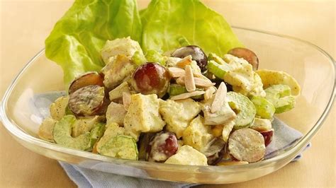 Ensalada De Pollo Al Curry Cocina Facil