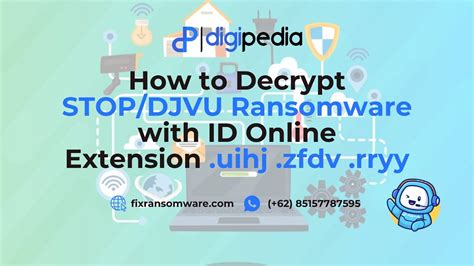 How To Decrypt STOP DJVU Ransomware With ID Online Extension Uihj