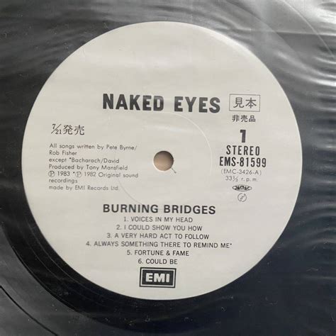 Yahoo オークション 見本盤 国内盤LP ネイキッドアイズ Naked Eyes