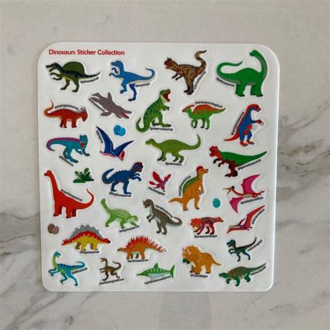 恐龍 Dinosaurs 果凍貼紙書 啫哩貼紙書 My First Sticker Book 興趣及遊戲 書本 文具 小朋友書