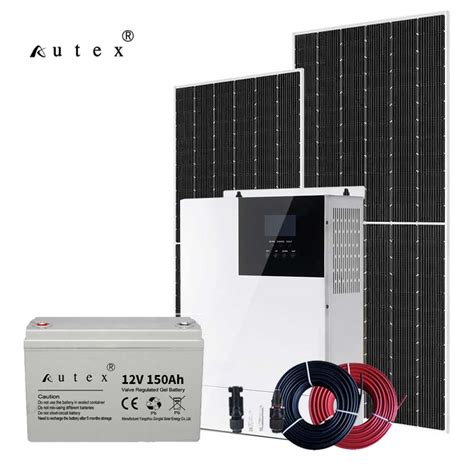 Kwh Off Grid Home Solar System Home Use Wholesale Solar Panel Solar
