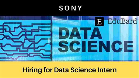 Internship Opportunity SONY Is Hiring For Data Science Intern Apply ASAP