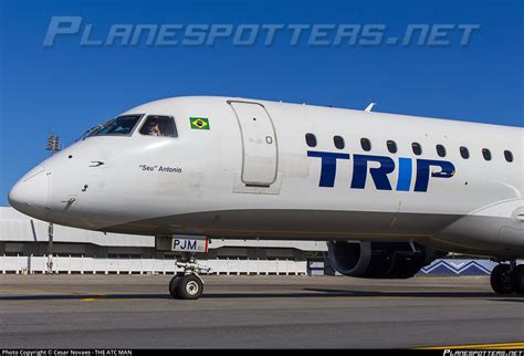 PP PJM TRIP Linhas Aéreas Embraer ERJ 190LR ERJ 190 100 LR Photo by