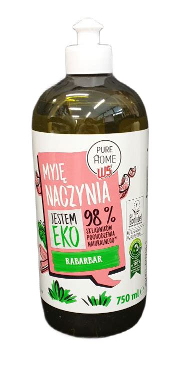 Ekologiczny Płyn do Mycia naczyń W5 Pure Home 750 ml AGDwSIECI pl