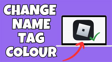 How To Change Roblox Name Tag Color Youtube