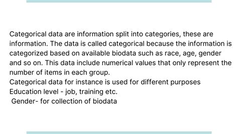 ppt data types in statistics categorical numerical and ordinal powerpoint presentation id