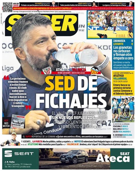 Capa Jornal SuperDeporte 21 Agosto 2022 Capasjornais Pt