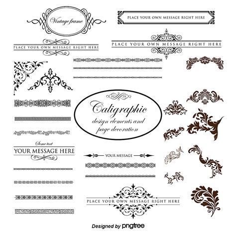 European Dividing Line Hd Transparent European Pattern Border Dividing