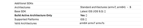 ios podfile error undefined symbols for architecture arm64 stack overflow