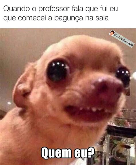 Quando na prova não cai nada parecido o que o professor tinha