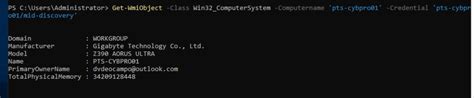 Get WmiObject To Remote Computer Returning Access Denied Dennis