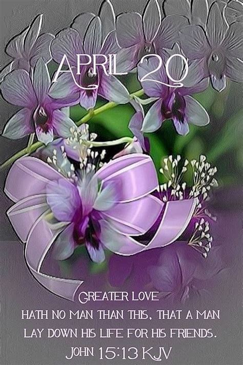 Bible Verses For April Dorry Gertrud