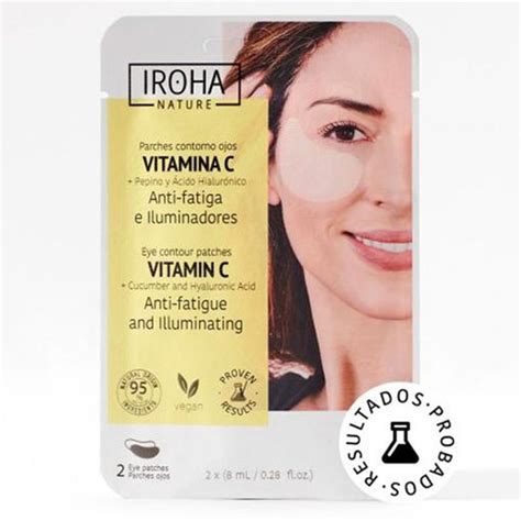 Parches De Ojos Tis Anti Fatiga E Iluminadores Con Vitamina C Pepino