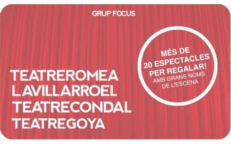 Teatre Barcelona On Twitter Regala Teatre Selecci De Tots Els