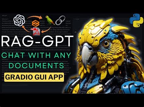 RAG GPT Chat With Any Documents And Summarize Long PDF Files With