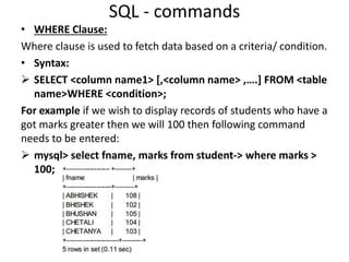 Sql Ppt Pptx