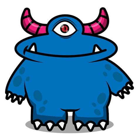 Premium Vector Cute Cartoon Monsters Illustration Flat Vector