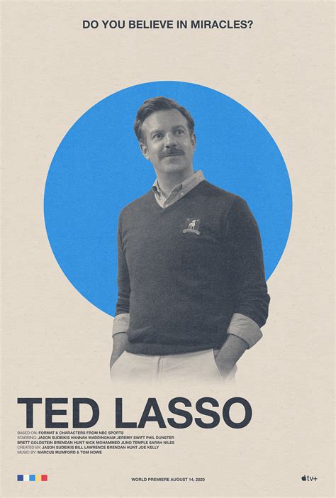 Ted Lasso Minimalist Poster Behance