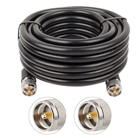 Xrds Rf Kmr Uhf Coaxial Cable Ft Pl Uhf Male To Male