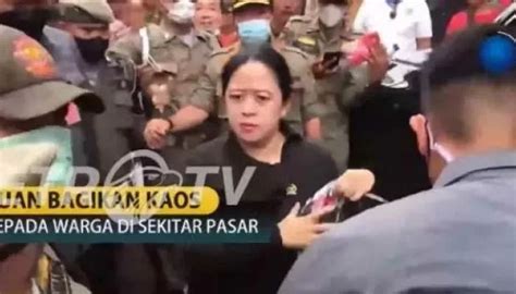 Minta Maaf Soal Video Bagi Kaos Sambil Cemberut Ini Alasan Puan