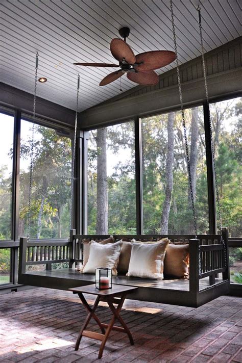 Amazingly Cozy And Relaxing Screened Porch Design Ideas Sunroom