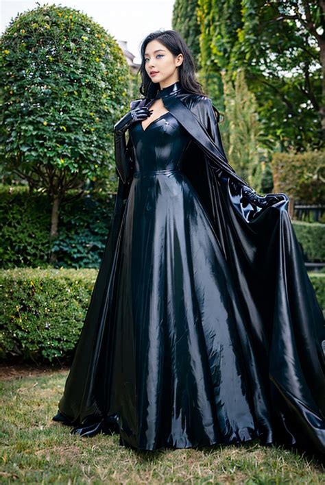 Latex Fashion Dark Fashion Goth Fashion Sexy Latex Pvc Dress Latex