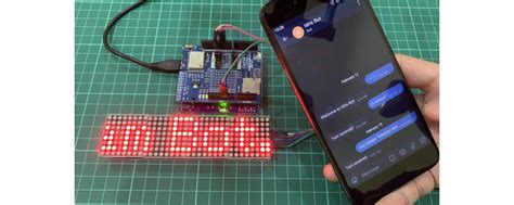 Displaying Telegram Message On Dot Matrix Using Arduino