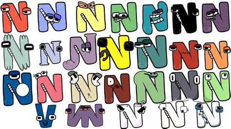 Alphabet Lore But Everyone Is N Full Version YouTube