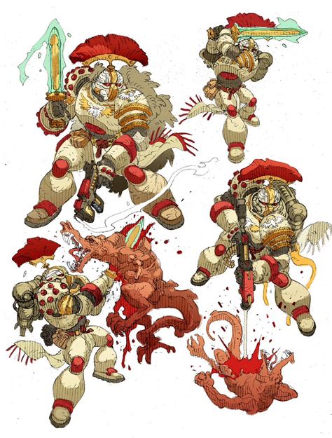 Adeptus Astartes Warhammer K Drawn By Gramanhfolcwald Danbooru
