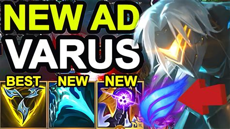Wild Rift China Top3 Varus Adc New Phase Rush AD Varus Build Runes
