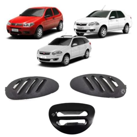Kit Difusor Ar Central Laterais Fiat Siena Palio Strada Autorizada