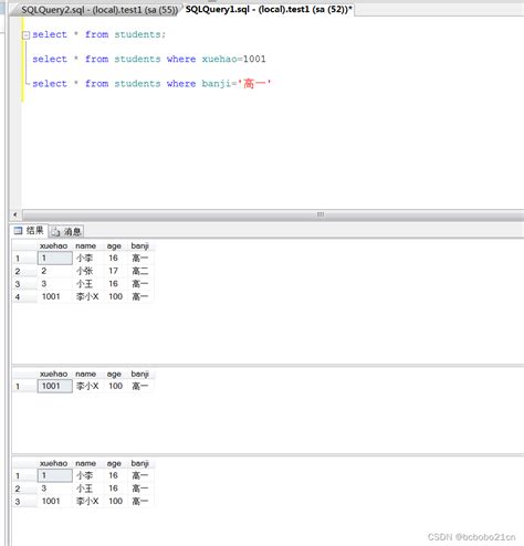 在sqlserver查询窗口中执行多条语句 sqlserver多条语句一块执行 csdn博客