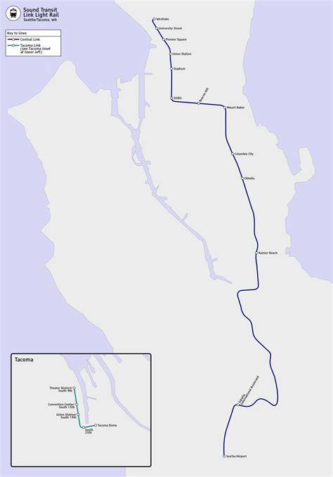 Seattle Light Rail Map Fares Shelly Lighting