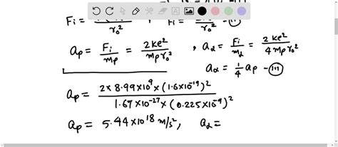 Solved A Proton And An Alpha Particle Are Released From Rest When They